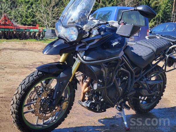 Триумф Tiger 800 2012 в Валмиера, объемом двигателя 0.80 л и пробегом 0 тыс. км за 6000 €, фото 1 на AUTOMOTO.COM.LV