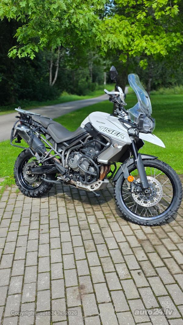Триумф Tiger 800 2019 в Тарту, объемом двигателя 0.80 л и пробегом 54 тыс. км за 7600 €, фото 1 на AUTOMOTO.COM.LV