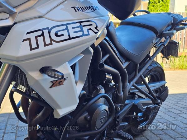 Balts Triumph Tiger 800 2020 Rīga, ar dzinēja tilpumu 0.80 L un nobraukumu 8 tūkst. km par 6800 €, foto 5 vietnē AUTOMOTO.COM.LV