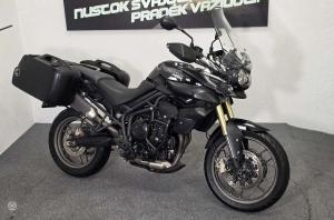 Black Triumph Tiger 2012 in Panevezys, with an engine capacity of 0.80 L and mileage of 54 thousand km for 3350 €, photo 4 on AUTOMOTO.COM.LV