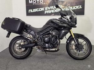 Black Triumph Tiger 2012 in Panevezys, with an engine capacity of 0.80 L and mileage of 54 thousand km for 3350 €, photo 5 on AUTOMOTO.COM.LV