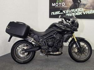Black Triumph Tiger 2012 in Panevezys, with an engine capacity of 0.80 L and mileage of 54 thousand km for 3350 €, photo 9 on AUTOMOTO.COM.LV