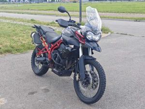 Black Triumph Tiger 2014 in Kaunas, with an engine capacity of 0.80 L and mileage of 34 thousand km for 5500 €, photo  on AUTOMOTO.COM.LV