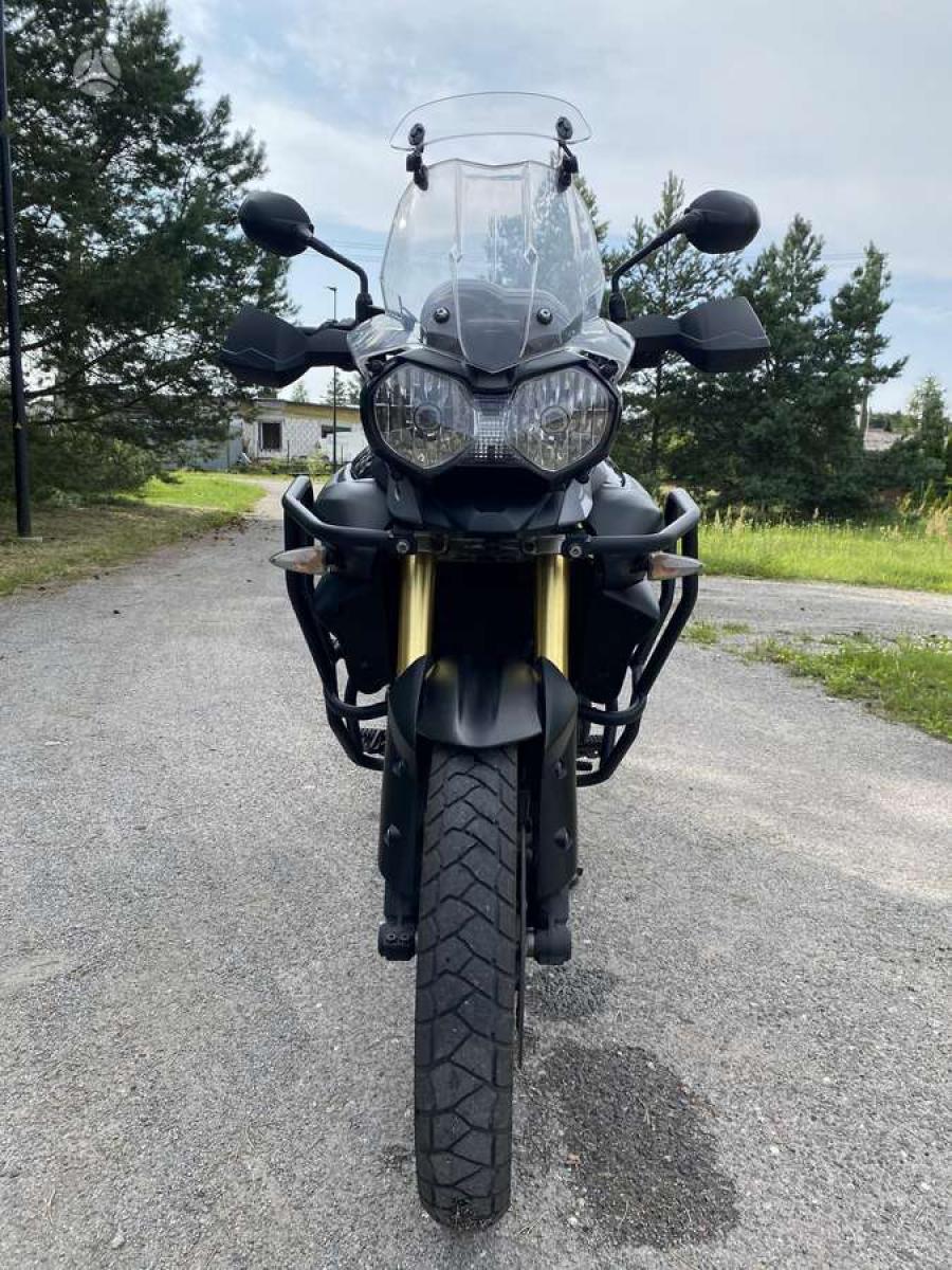 Melns Triumph Tiger 2014 Viļņa, ar dzinēja tilpumu 0.80 L un nobraukumu 112 tūkst. km par 3800 €, foto 12 vietnē AUTOMOTO.COM.LV