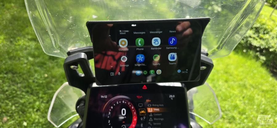 Black Triumph Tiger 2024 in Vilnius, with an engine capacity of 0.89 L and mileage of 47 thousand km for 9983 €, photo 12 on AUTOMOTO.COM.LV