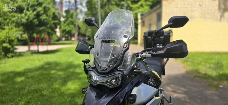 Black Triumph Tiger 2024 in Vilnius, with an engine capacity of 0.89 L and mileage of 47 thousand km for 9983 €, photo 15 on AUTOMOTO.COM.LV