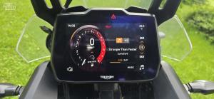 Black Triumph Tiger 2024 in Vilnius, with an engine capacity of 0.89 L and mileage of 47 thousand km for 9983 €, photo 23 on AUTOMOTO.COM.LV