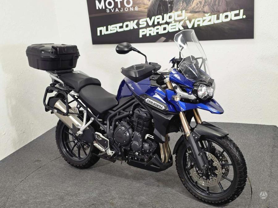 Zils Triumph Tiger 2012 Panevēža, ar dzinēja tilpumu 1.20 L un nobraukumu 53 tūkst. km par 6390 €, foto 4 vietnē AUTOMOTO.COM.LV