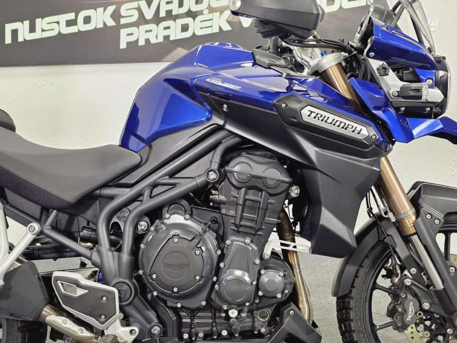 Zils Triumph Tiger 2012 Panevēža, ar dzinēja tilpumu 1.20 L un nobraukumu 53 tūkst. km par 6390 €, foto 5 vietnē AUTOMOTO.COM.LV