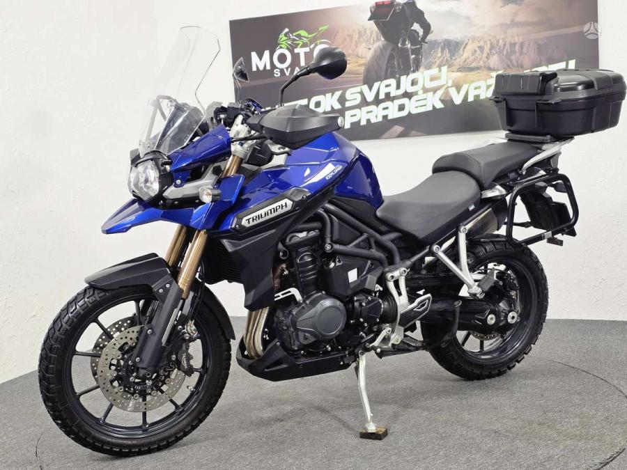 Zils Triumph Tiger 2012 Panevēža, ar dzinēja tilpumu 1.20 L un nobraukumu 53 tūkst. km par 6390 €, foto 7 vietnē AUTOMOTO.COM.LV