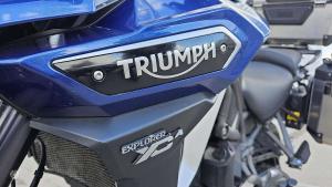 Blue Triumph Tiger 2016 in Vilnius, with an engine capacity of 1.22 L and mileage of 35 thousand km for 7850 €, photo 5 on AUTOMOTO.COM.LV