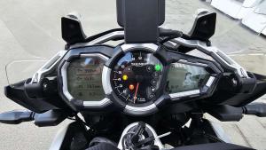 Blue Triumph Tiger 2016 in Vilnius, with an engine capacity of 1.22 L and mileage of 35 thousand km for 7850 €, photo 16 on AUTOMOTO.COM.LV
