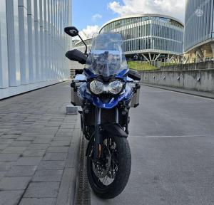 Blue Triumph Tiger 2016 in Vilnius, with an engine capacity of 1.22 L and mileage of 35 thousand km for 7850 €, photo 20 on AUTOMOTO.COM.LV