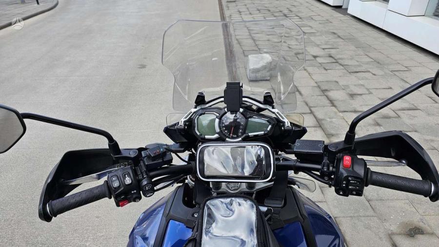 Blue Triumph Tiger 2016 in Vilnius, with an engine capacity of 1.22 L and mileage of 35 thousand km for 7850 €, photo 22 on AUTOMOTO.COM.LV