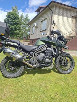 Green Triumph Tiger 2016 in Silale, with an engine capacity of 0.00 L and mileage of 49 thousand km for 7000 €, photo  on AUTOMOTO.COM.LV
