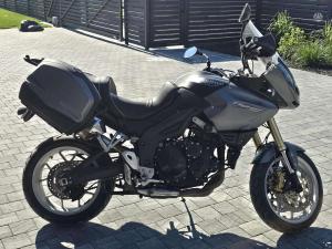 Grey Triumph Tiger 2010 in Taurage, with an engine capacity of 1.05 L and mileage of 57 thousand km for 3500 €, photo 8 on AUTOMOTO.COM.LV