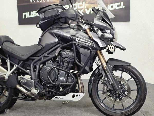 Pelēks Triumph Tiger 2012 Panevēža, ar dzinēja tilpumu 1.20 L un nobraukumu 113 tūkst. km par 6550 €, foto 4 vietnē AUTOMOTO.COM.LV