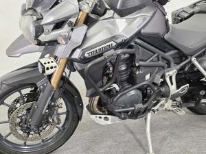 Pelēks Triumph Tiger 2012 Panevēža, ar dzinēja tilpumu 1.20 L un nobraukumu 113 tūkst. km par 6550 €, foto 8 vietnē AUTOMOTO.COM.LV