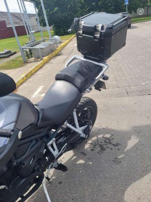 Grey Triumph Tiger 2012 in Telschi, with an engine capacity of 1.22 L and mileage of 83 thousand km for 5400 €, photo 5 on AUTOMOTO.COM.LV