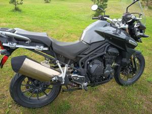Pelēks Triumph Tiger 2015 Telšiai, ar dzinēja tilpumu 1.22 L un nobraukumu 40 tūkst. km par 5350 €, foto 3 vietnē AUTOMOTO.COM.LV