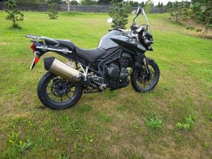 Pelēks Triumph Tiger 2015 Telšiai, ar dzinēja tilpumu 1.22 L un nobraukumu 40 tūkst. km par 5350 €, foto 8 vietnē AUTOMOTO.COM.LV