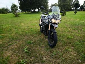 Pelēks Triumph Tiger 2015 Telšiai, ar dzinēja tilpumu 1.22 L un nobraukumu 40 tūkst. km par 5350 €, foto 12 vietnē AUTOMOTO.COM.LV