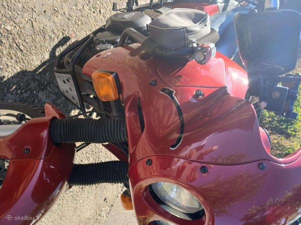 Triumph Tiger 1998 Ukmergė, ar dzinēja tilpumu 0.85 L un nobraukumu 61 tūkst. km par 1800 €, foto 1 vietnē AUTOMOTO.COM.LV