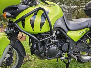 Triumph Tiger 2002 in Kupiskis, with an engine capacity of 0.96 L and mileage of 24 thousand km for 2500 €, photo 5 on AUTOMOTO.COM.LV