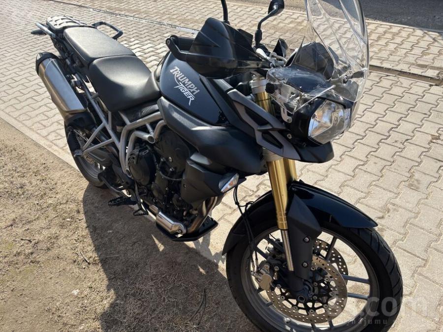 Triumph Tiger 2011 in Tukums, with an engine capacity of 0.80 L and mileage of 0 thousand km for 4800 €, photo 1 on AUTOMOTO.COM.LV