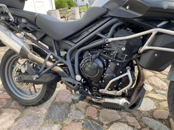 Triumph Tiger 2012 in Kedainiai, with an engine capacity of 0.80 L and mileage of 66 thousand km for 4200 €, photo 7 on AUTOMOTO.COM.LV