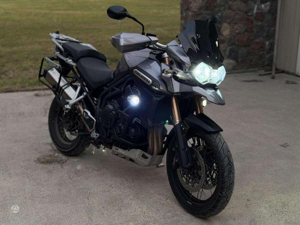 Triumph Tiger 2014 in Klaipeda, with an engine capacity of 1.20 L and mileage of 20 thousand km for 6200 €, photo 1 on AUTOMOTO.COM.LV