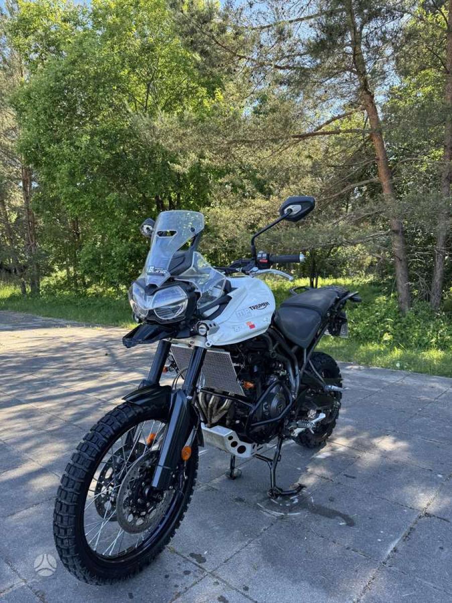 Triumph Tiger 2019 Klaipėda, ar dzinēja tilpumu 0.80 L un nobraukumu 3 tūkst. km par 8500 €, foto 1 vietnē AUTOMOTO.COM.LV