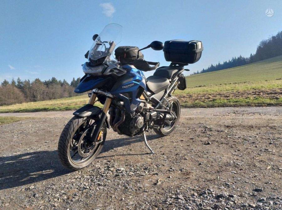 Triumph Tiger 2022 Viļņa, ar dzinēja tilpumu 1.20 L un nobraukumu 17 tūkst. km par 12900 €, foto 3 vietnē AUTOMOTO.COM.LV