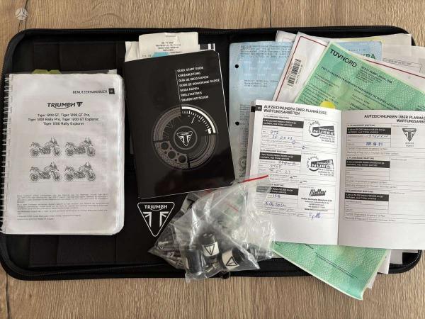 Triumph Tiger 2022 in Vilnius, with an engine capacity of 1.20 L and mileage of 17 thousand km for 12900 €, photo 5 on AUTOMOTO.COM.LV