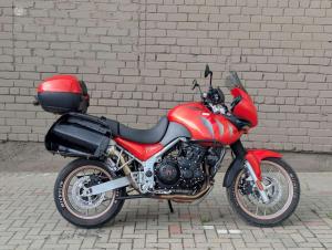 Oranžs Triumph Tiger 2005 Kauņa, ar dzinēja tilpumu 0.96 L un nobraukumu 34 tūkst. km par 2300 €, foto 4 vietnē AUTOMOTO.COM.LV