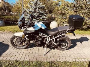 Balts Triumph Tiger 2011 Kauņa, ar dzinēja tilpumu 0.80 L un nobraukumu 57 tūkst. km par 4500 €, foto 2 vietnē AUTOMOTO.COM.LV