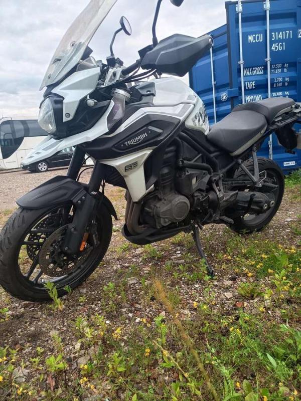 Balts Triumph Tiger 2020 Kauņa, ar dzinēja tilpumu 1.20 L un nobraukumu 99 tūkst. km par 6500 €, foto 5 vietnē AUTOMOTO.COM.LV