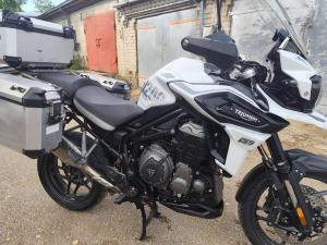 White Triumph Tiger 2020 in Silale, with an engine capacity of 1.22 L and mileage of 64 thousand km for 7000 €, photo 13 on AUTOMOTO.COM.LV