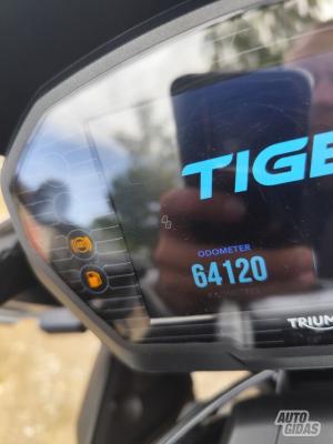 White Triumph Tiger 2020 in Silale, with an engine capacity of 1.22 L and mileage of 64 thousand km for 7000 €, photo 17 on AUTOMOTO.COM.LV