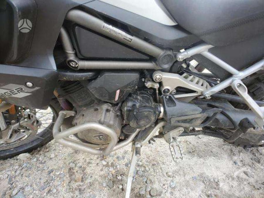 White Triumph Tiger 2023 in Mazeikiai, with an engine capacity of 1.16 L and mileage of 27 thousand km for 11495 €, photo 15 on AUTOMOTO.COM.LV