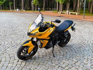 Yellow Triumph Tiger 2024 in Alytus, with an engine capacity of 0.66 L and mileage of 3 thousand km for 6999 €, photo 4 on AUTOMOTO.COM.LV