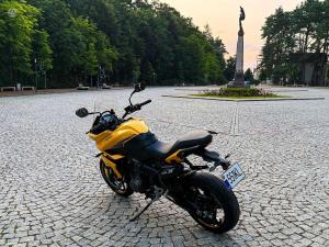 Yellow Triumph Tiger 2024 in Alytus, with an engine capacity of 0.66 L and mileage of 3 thousand km for 6999 €, photo 6 on AUTOMOTO.COM.LV