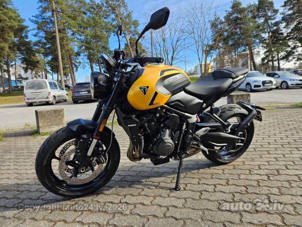 Dzeltens Triumph Trident 660 2026 Tallina, ar dzinēja tilpumu 0.66 L un nobraukumu 1 tūkst. km par 9690 €, foto 6 vietnē AUTOMOTO.COM.LV