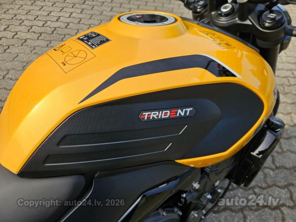 Dzeltens Triumph Trident 660 2026 Tallina, ar dzinēja tilpumu 0.66 L un nobraukumu 1 tūkst. km par 9690 €, foto 8 vietnē AUTOMOTO.COM.LV