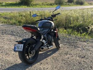 Grey Triumph Trident 2024 in Vilnius, with an engine capacity of 0.66 L and mileage of 2 thousand km for 7200 €, photo 7 on AUTOMOTO.COM.LV