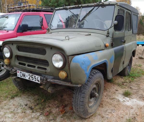 Zaļš UAZ 3151 1991 Tukums, ar dzinēja tilpumu 2.40 L un nobraukumu 2 tūkst. km par 1250 €, foto 1 vietnē AUTOMOTO.COM.LV