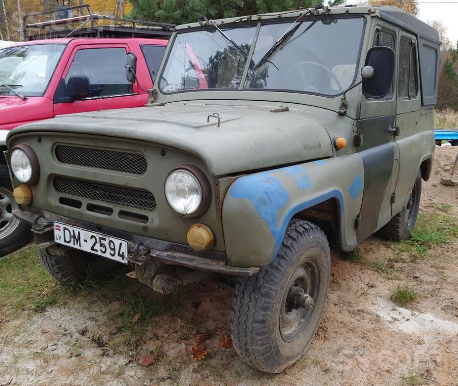 Zaļš UAZ 3151 1991 Tukums, ar dzinēja tilpumu 2.40 L un nobraukumu 2 tūkst. km par 1250 €, foto 1 vietnē AUTOMOTO.COM.LV