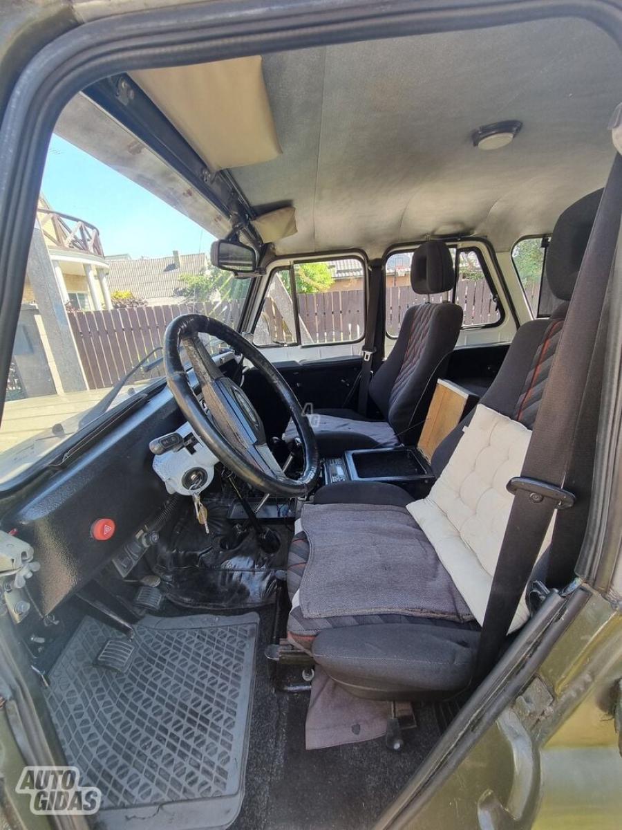 Zaļš UAZ 3151 1998 Viļņa, ar dzinēja tilpumu 2.90 L un nobraukumu 6 tūkst. km par 4900 €, foto 10 vietnē AUTOMOTO.COM.LV