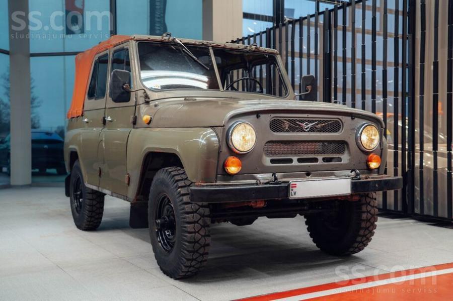 Zaļš UAZ 31512 1987 Rīga, ar dzinēja tilpumu 2.40 L un nobraukumu 63 tūkst. km par 6000 €, foto 1 vietnē AUTOMOTO.COM.LV