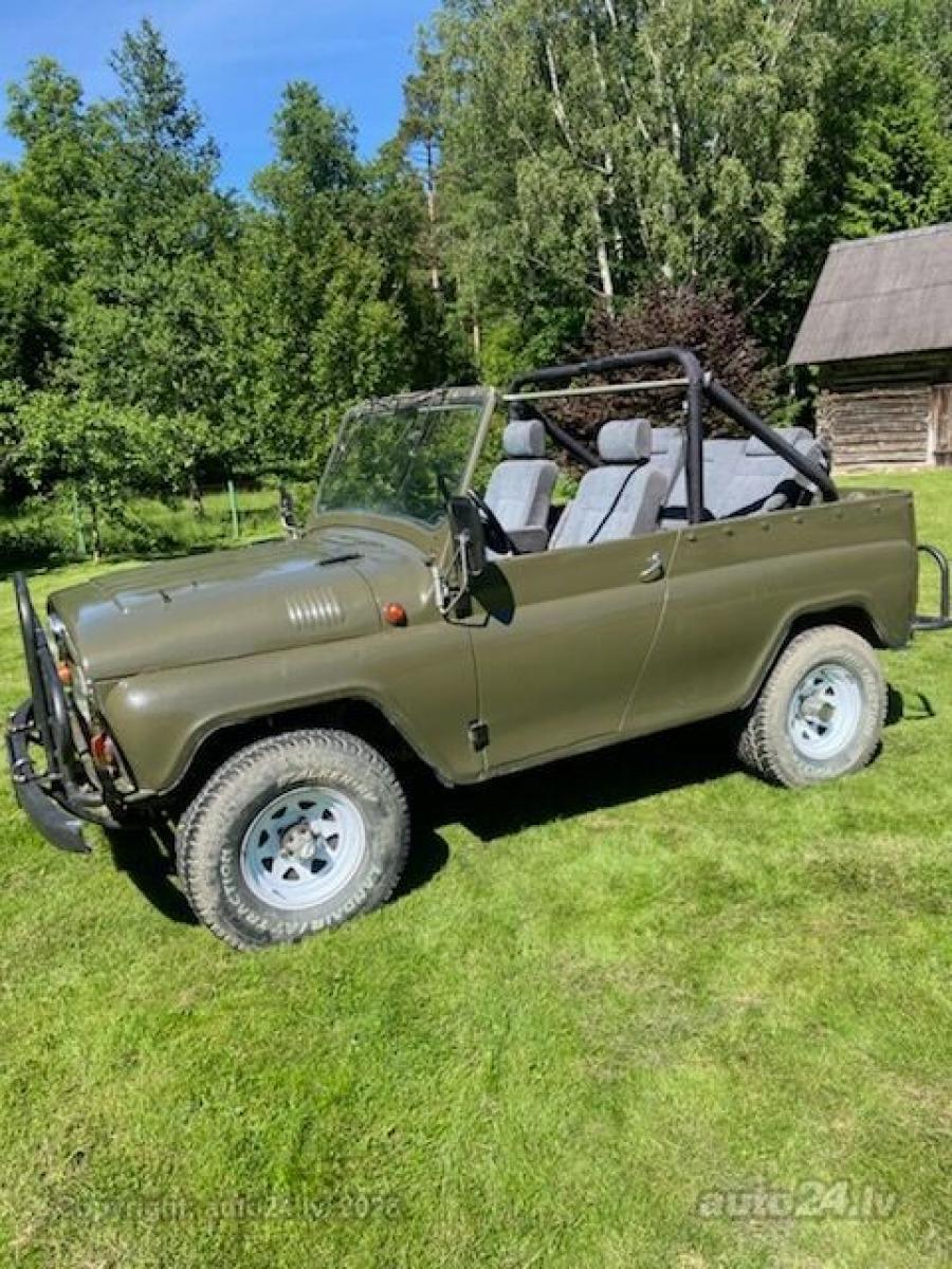 Green UAZ 31512 1987 in Kardla, with an engine capacity of 2.30 L and mileage of 74 thousand km for 7000 €, photo 7 on AUTOMOTO.COM.LV